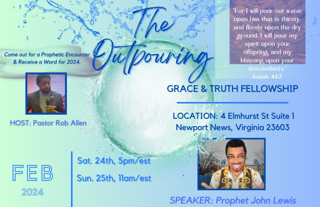 Outpouring Conference – Newport News, Virginia & More | Atam.Org